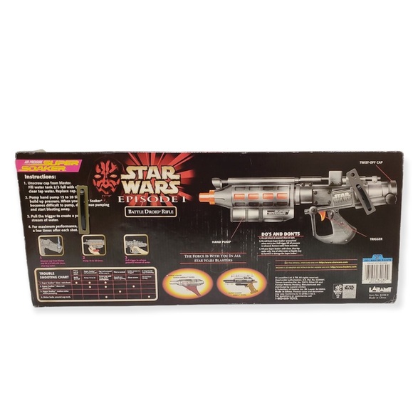 Star Wars | Toys | Vtg 998 Star Wars Battle Droid Rifle Super Soaker ...
